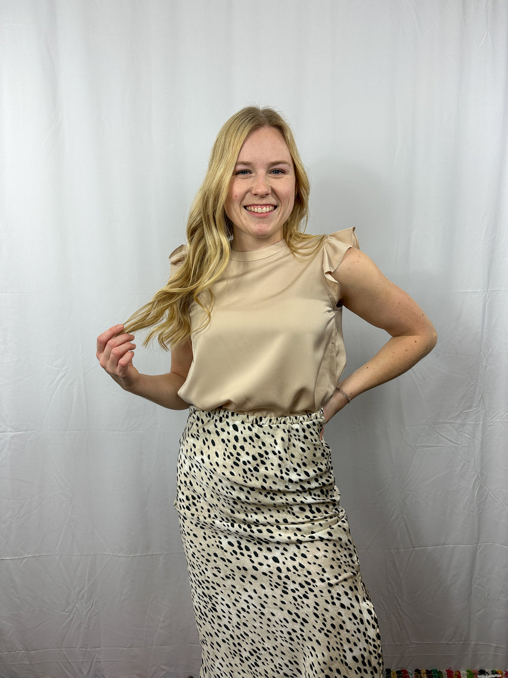 Flutter Sleeve Tank – Valley Cactus Boutique